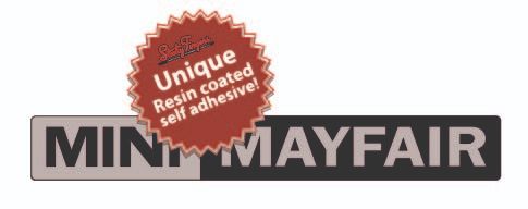 BL rectangular Rear Badge - Mayfair – StickyFingers Decals & Graphics